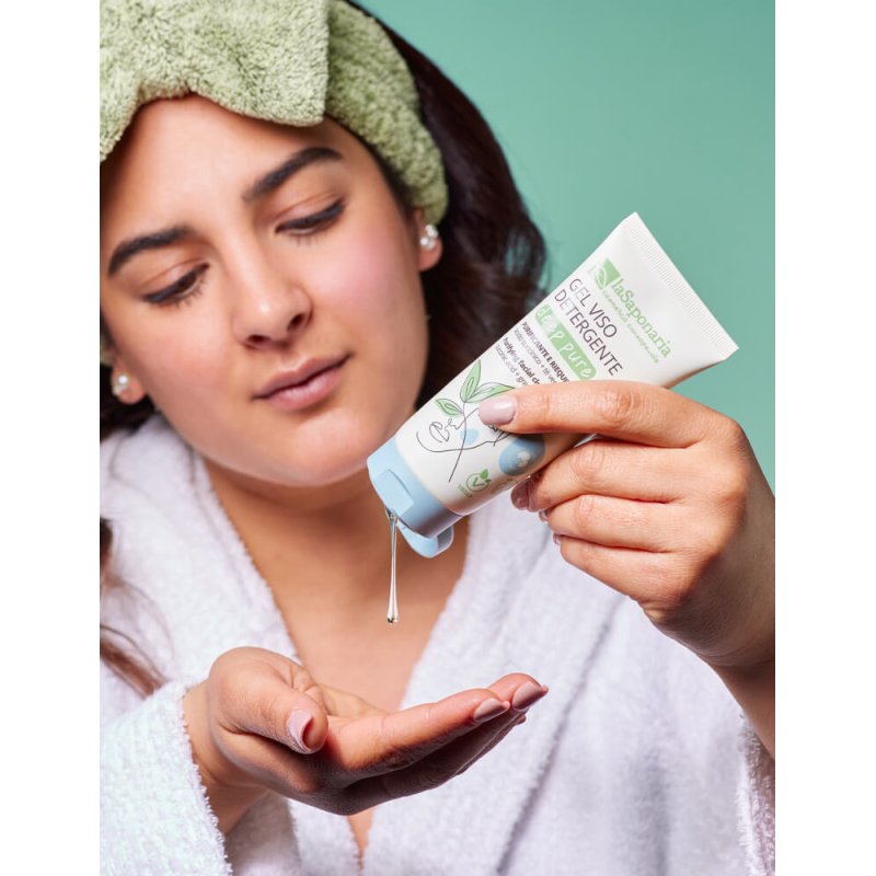 Gel Detergente Viso Bio Deep Pure - pelle impura | La Saponaria
